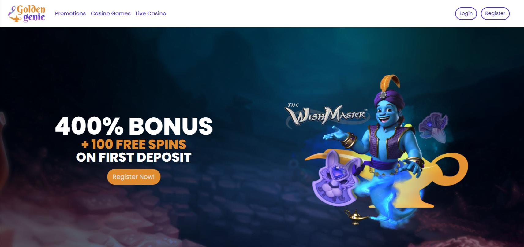 Discover Golden Genie - Your Ultimate Online Gambling Experience!